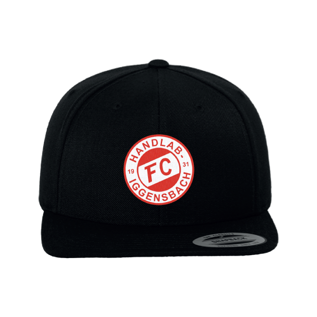 Snapback | Schwarz/Schwarz | OneSize | Stick | 1365SNAS01.5